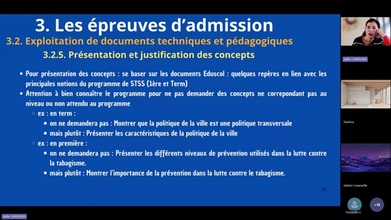 Vidéothèque de l'UL - Julie Cavelius - Méthodologie Du Concours In…