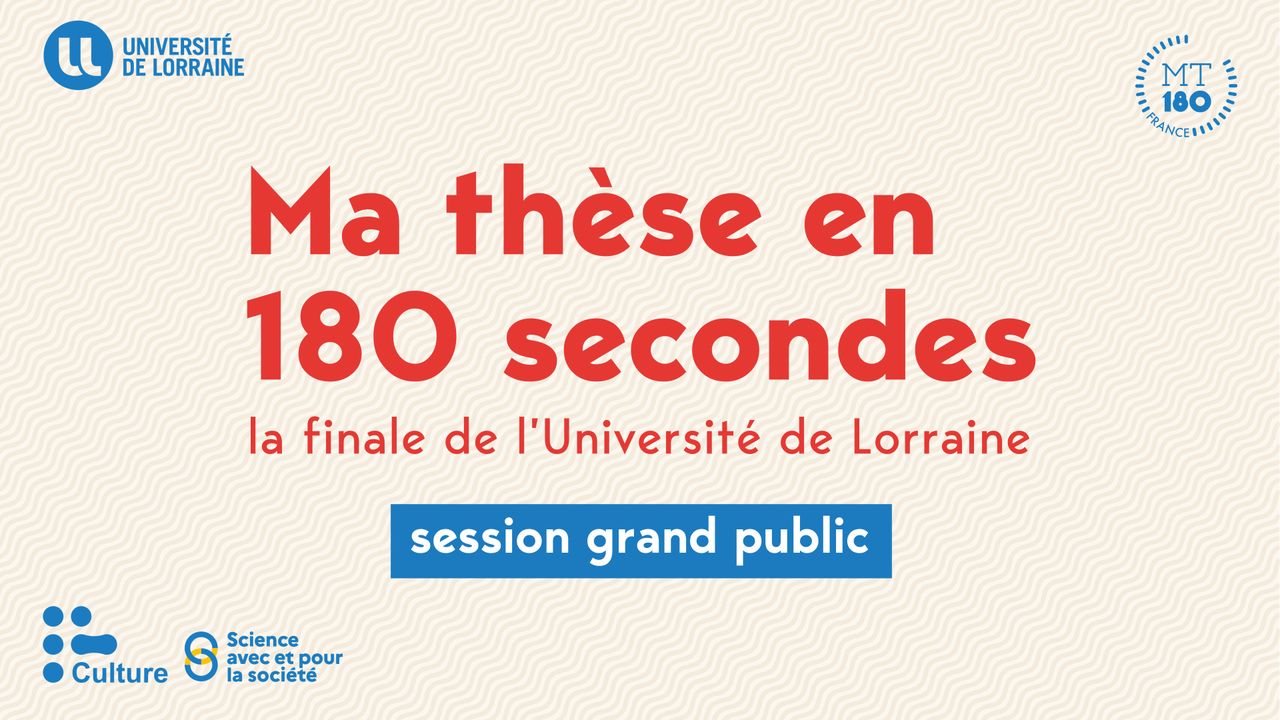 Vidéothèque de l'UL - Ma Thèse En 180 Secondes - Finale De L'Unive…