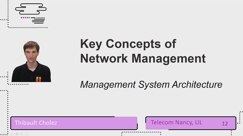 Vidéothèque de l'UL - Key Concepts Of Network Management - Managem…